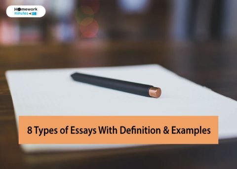 8 Types of Essays With Definition & Examples